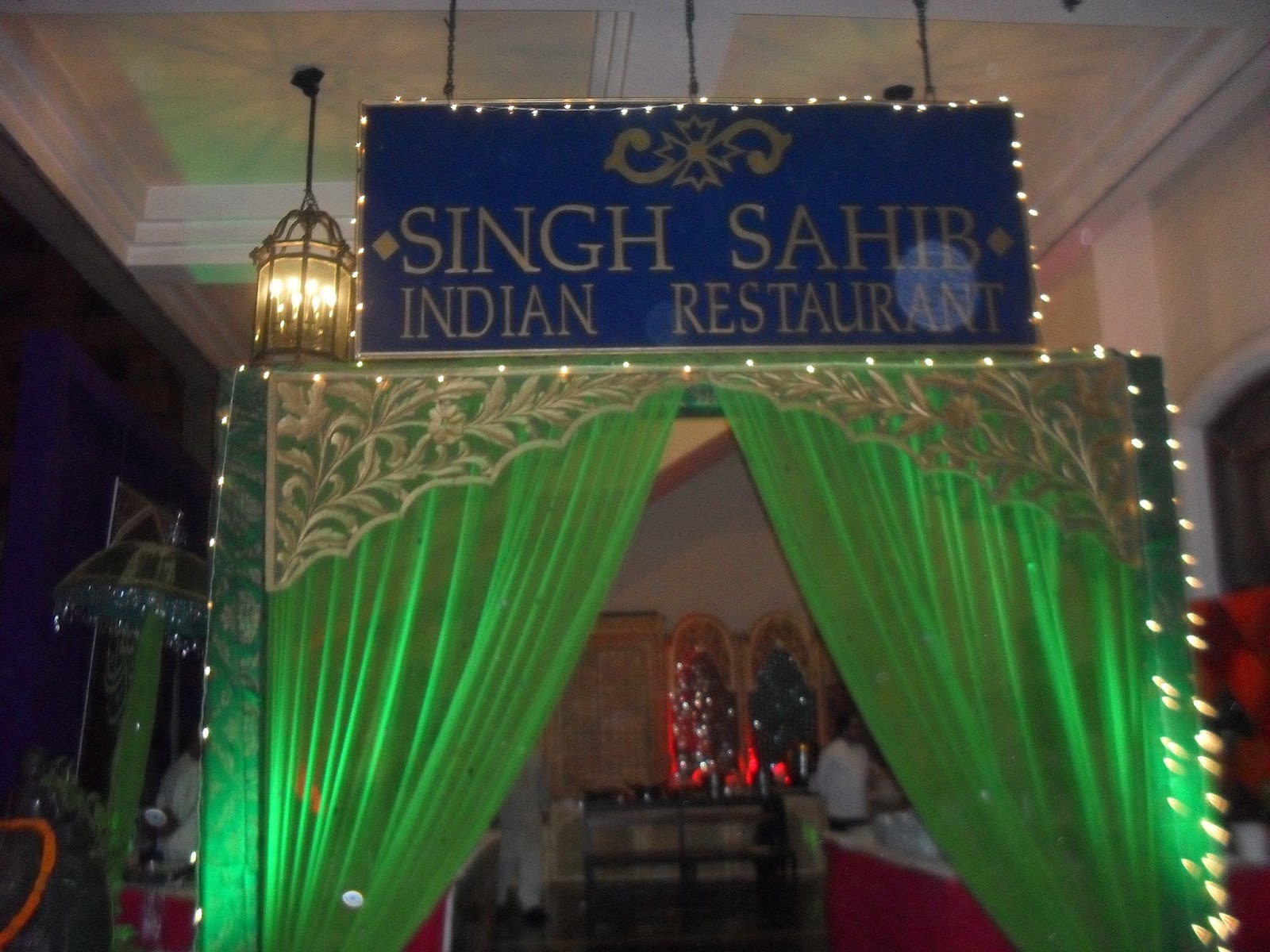 FOOD &TRAVEL RAZZMATAZZ: SINGH SAHIB, the Indian Restaurant at EROS ...