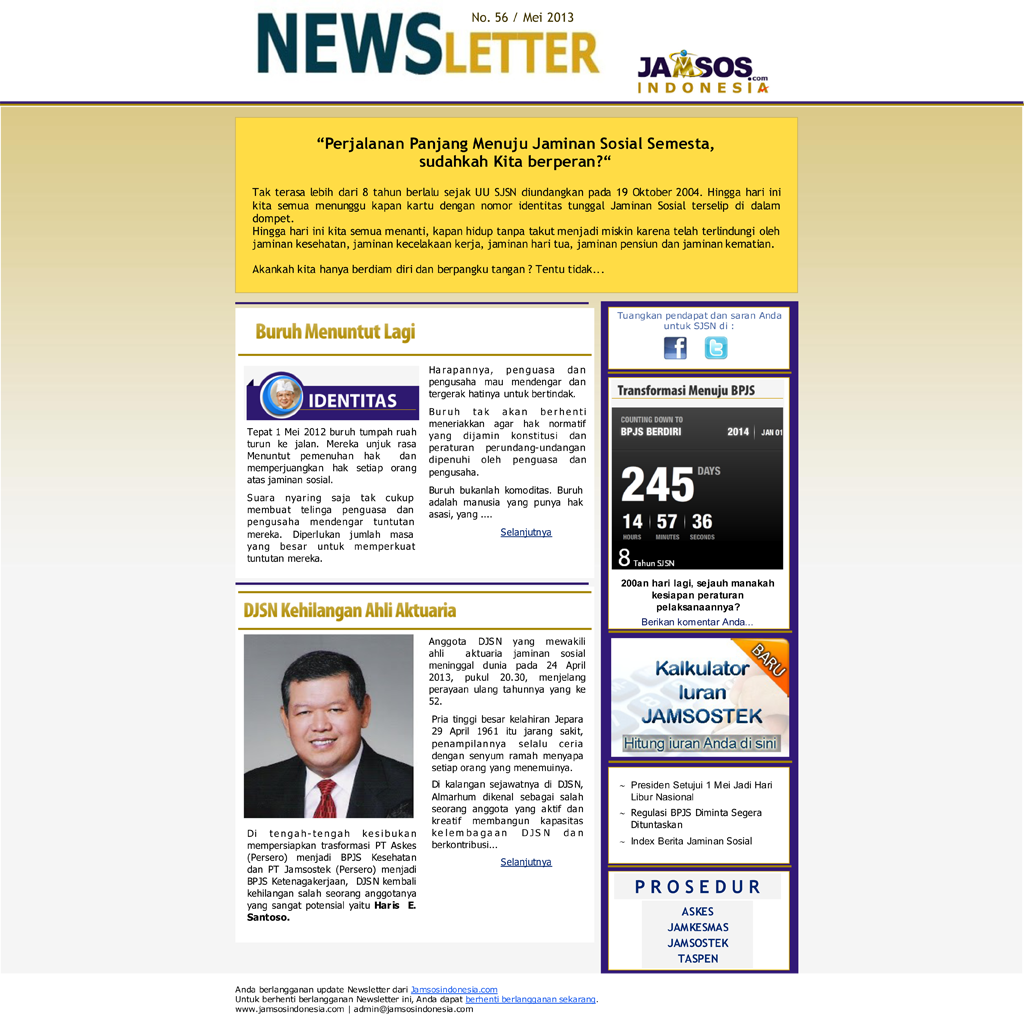 contoh newsletter - wood scribd indo