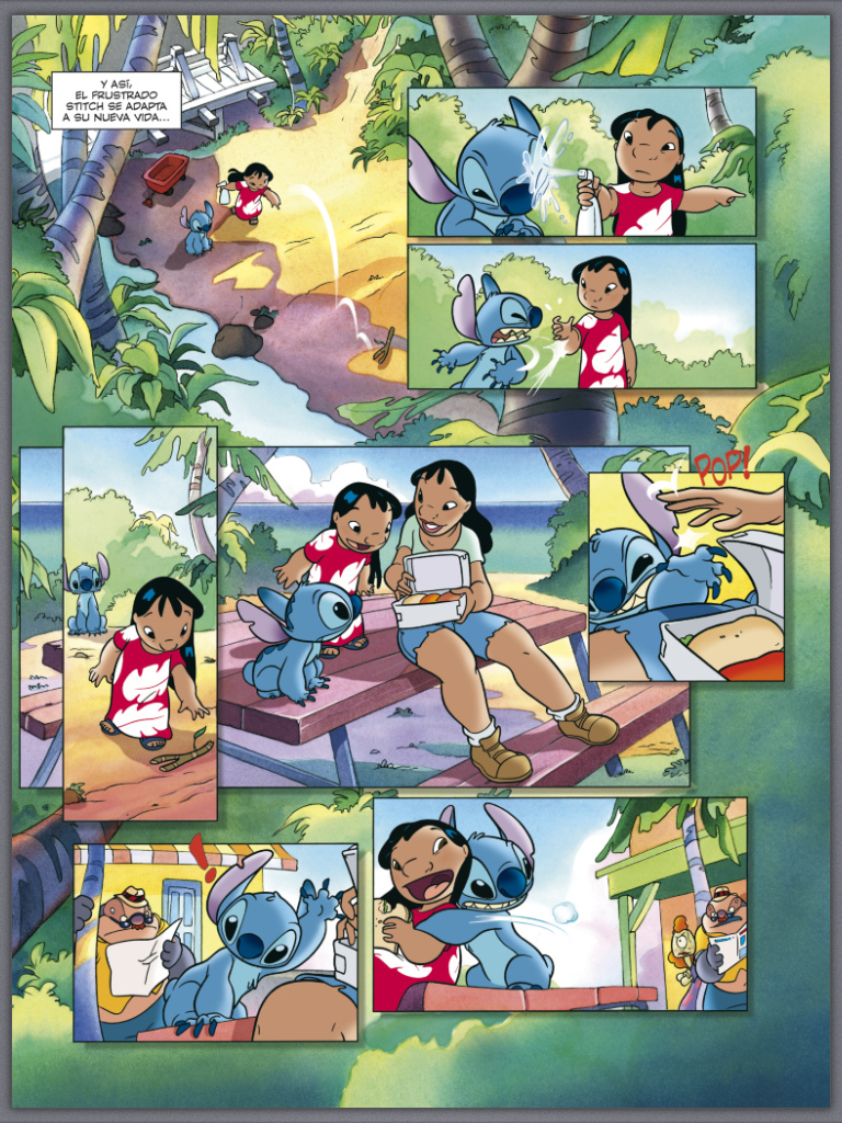 0751 Forever Cómic De Lilo Y Stitch 2002