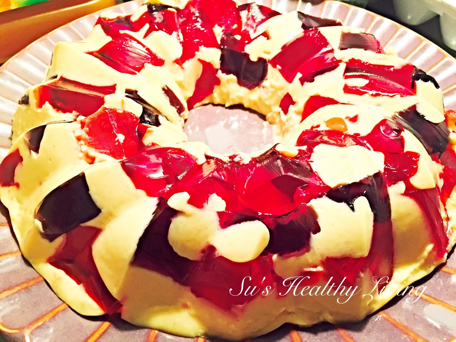 Stained Drinking Glass Cake - Melisa recipes collection