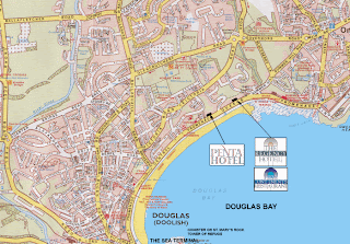 Map of Douglas, Isle of Man