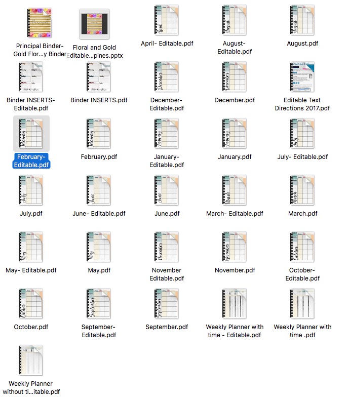 Create An Administrator Binder- Principal, Assistant Principal ...