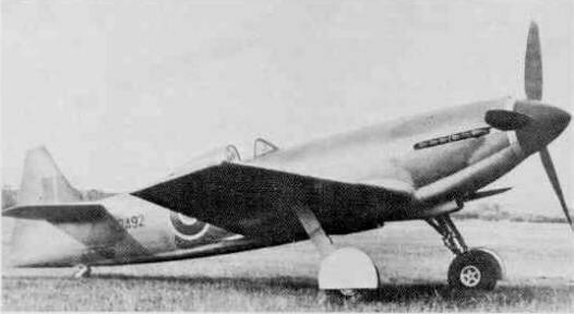 Airplanes in the skies + FAF history: Martin-Baker MB3