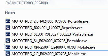 Motorola CPS | RSS Software Programming: Updating Motorola Firmware