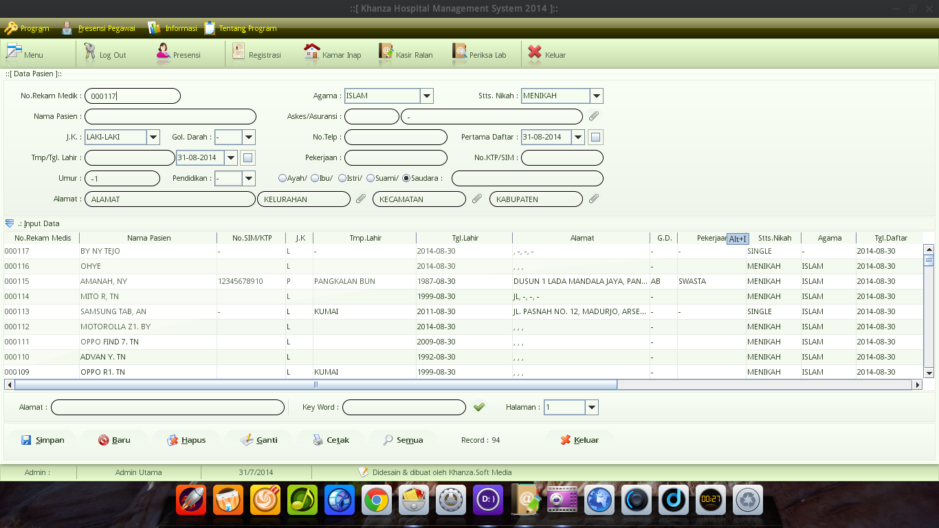 SIM RS/SIMRS/Software Rumah Sakit Khanza HMS