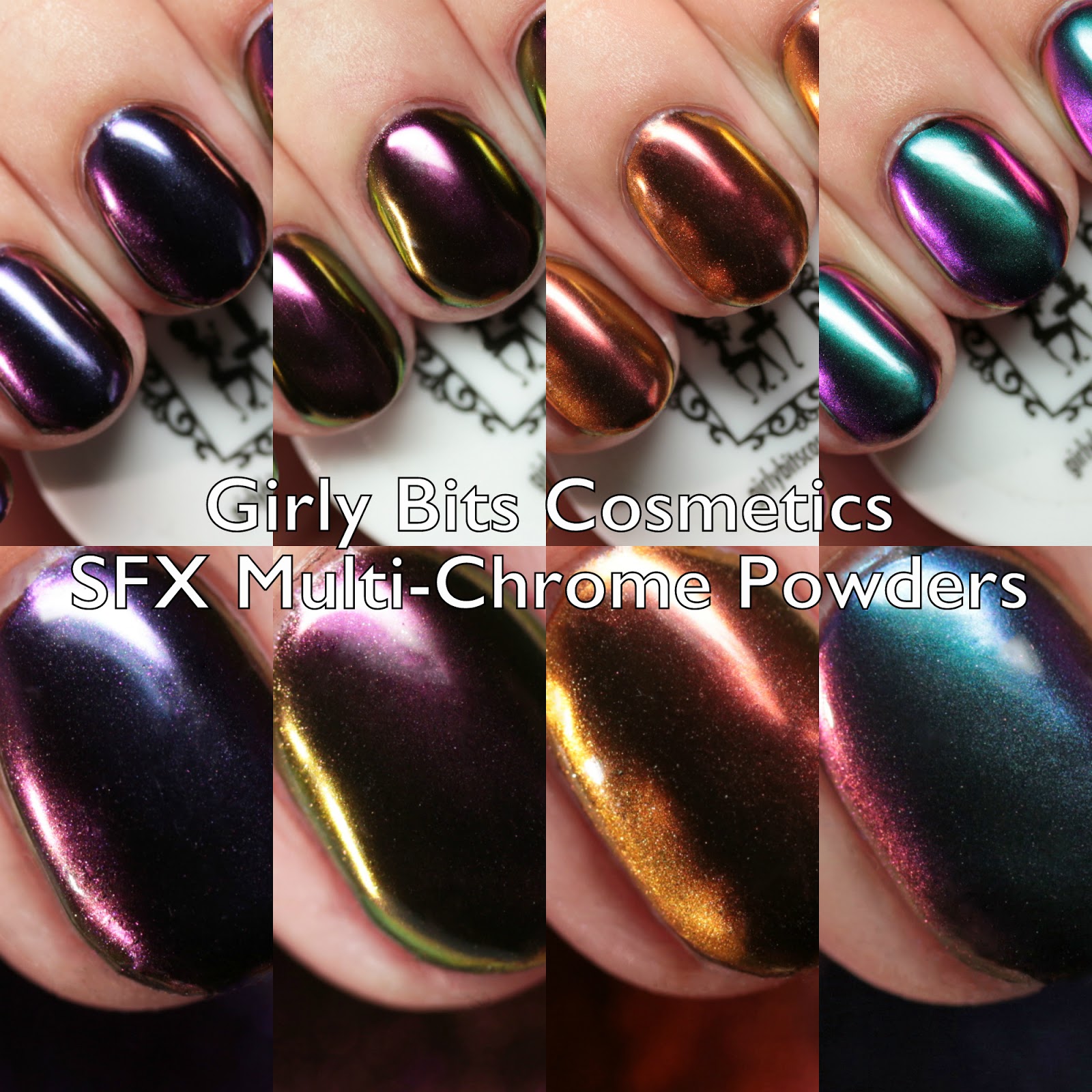 The Polished Hippy: Girly Bits Cosmetics SFX Multi-Chrome Powders ...