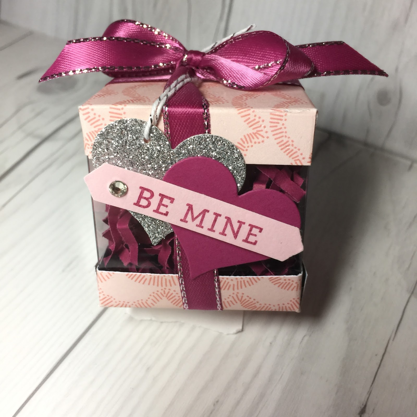 Valentine Acetate Tiny Treat Box from Stampin' Up! | Stamped Sophisticates