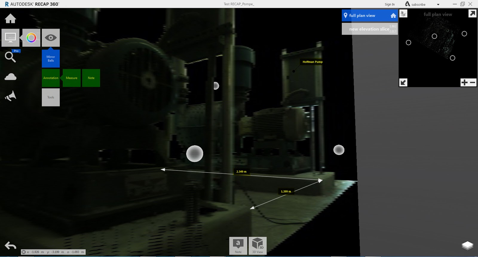 Revit-Mémo: ReCap 360_2017_Découverte