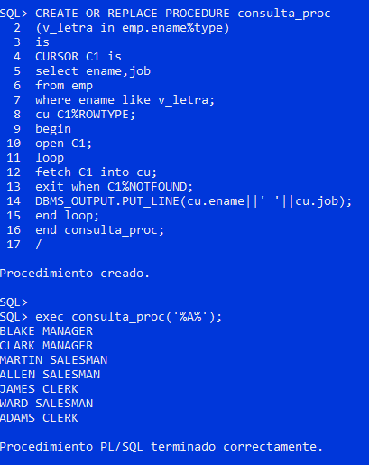 INTRODUCCIÓN AL LENGUAJE PL/SQL