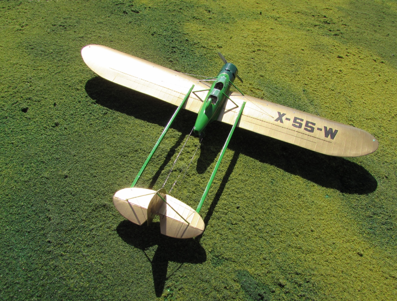 Wings of Intent: EMSCO Flying Wing, 1/72nd scale scratchbuilt