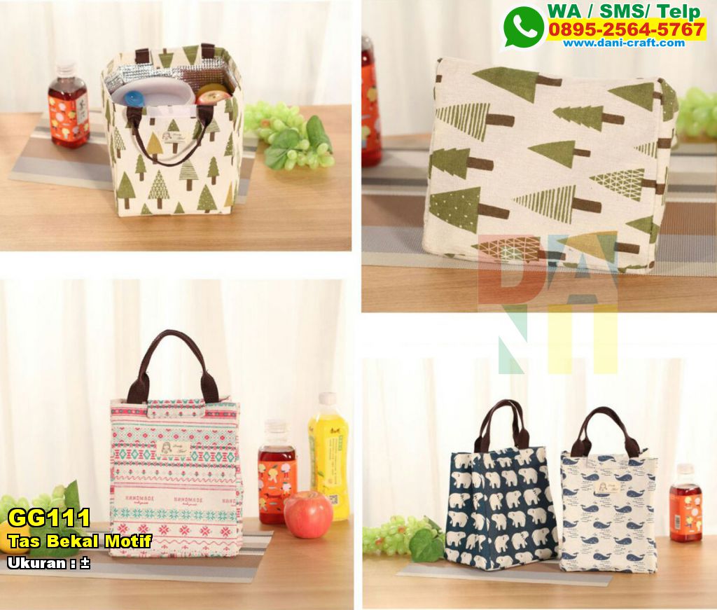 Tas Bekal Motif | Souvenir Pernikahan