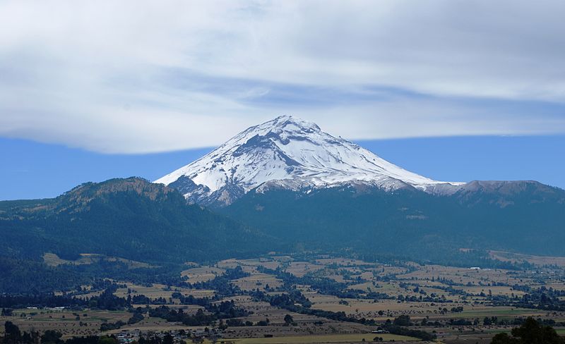 Cordillera de Los Andes: Volcán Popocatépetl