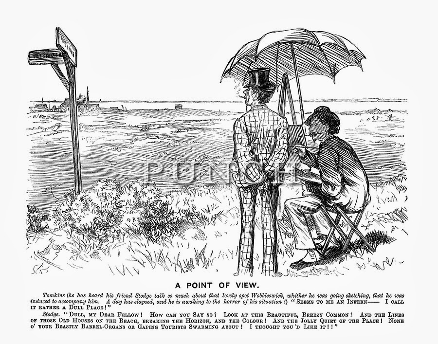 Gurney Journey: Charles Keene's cartoons about artists