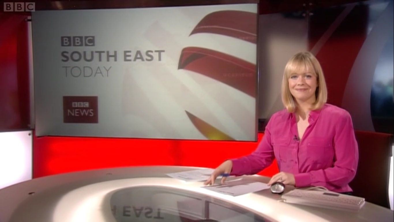 UK Regional News Caps: Polly Evans - BBC South East Today