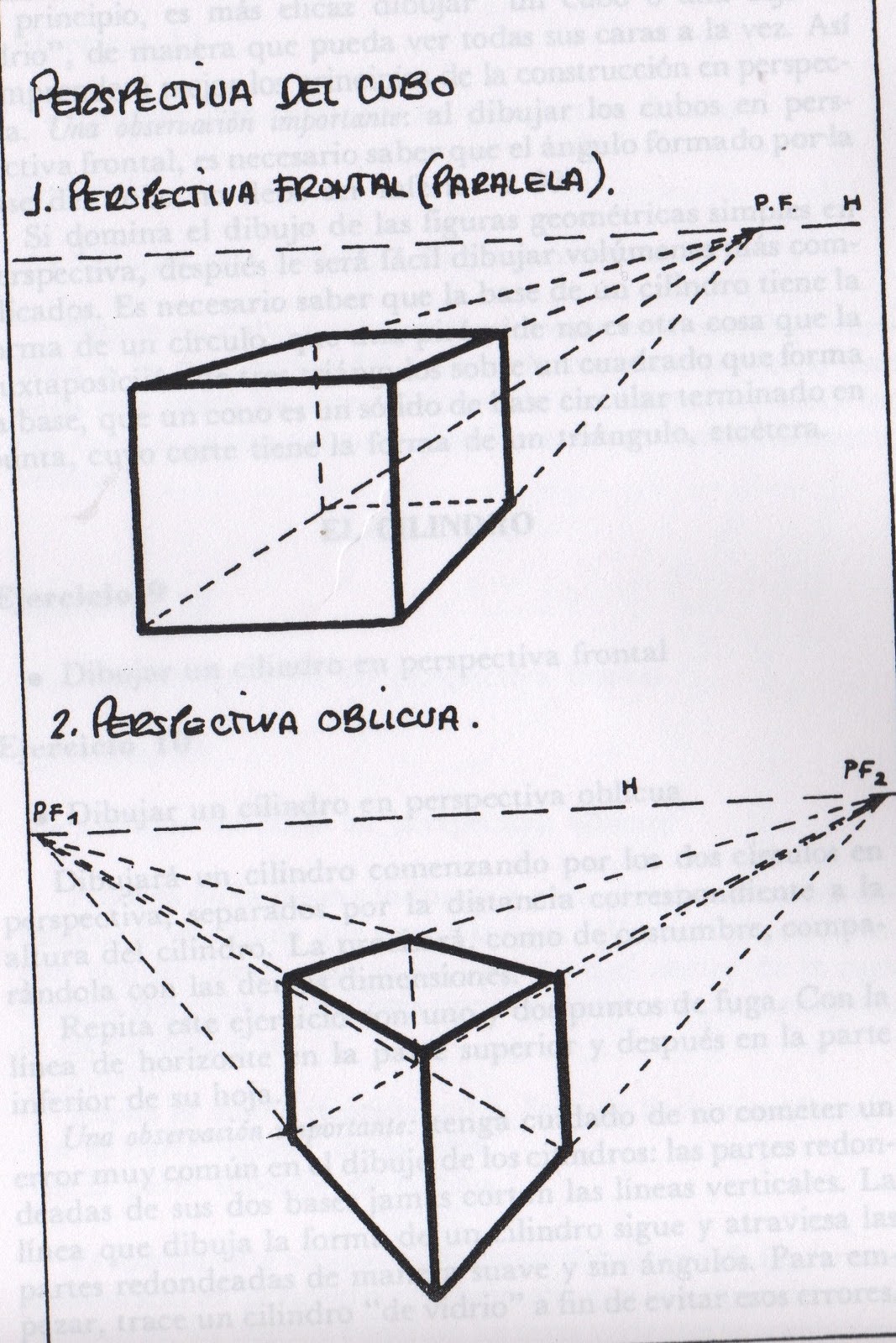 DIBUJO EN 10 LECCIONES: Leccion 9 " La Perspectiva"