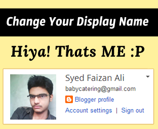 Good Display Names For Blogs
