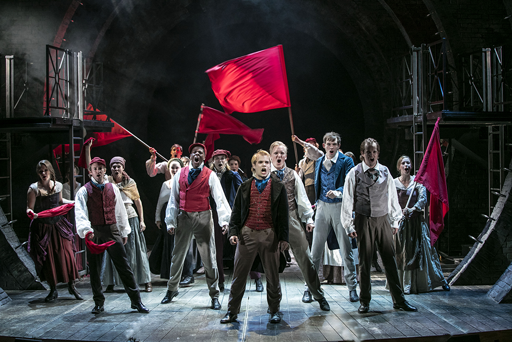Theatrically Speaking: Nordic Reviews: Les Misérables in Wermland Opera