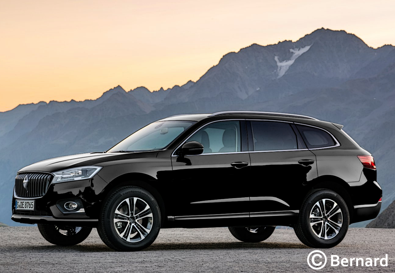BERNARD CAR DESIGN: Borgward BX9