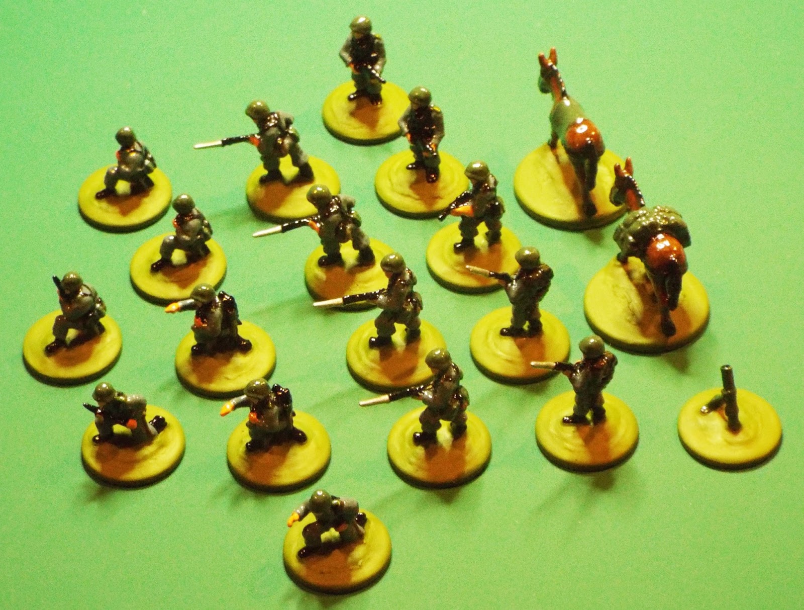 Wargaming Miscellany: Another batch of renovated 20mm-scale German figures