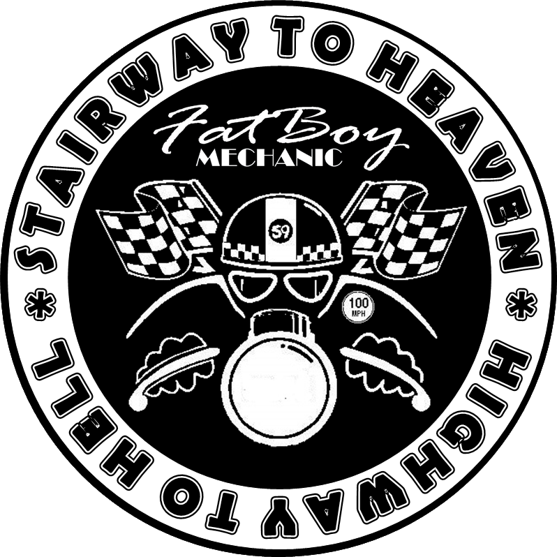 IMAGINE the13th: FATBOY Mechanic logo design