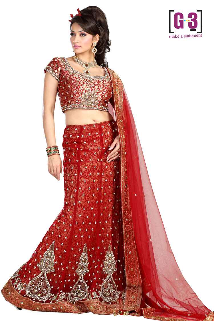 TELUGU WEB WORLD: BRIDAL CHANIYA CHOLI - TRADITIONAL DRESSES FOR INDIAN ...