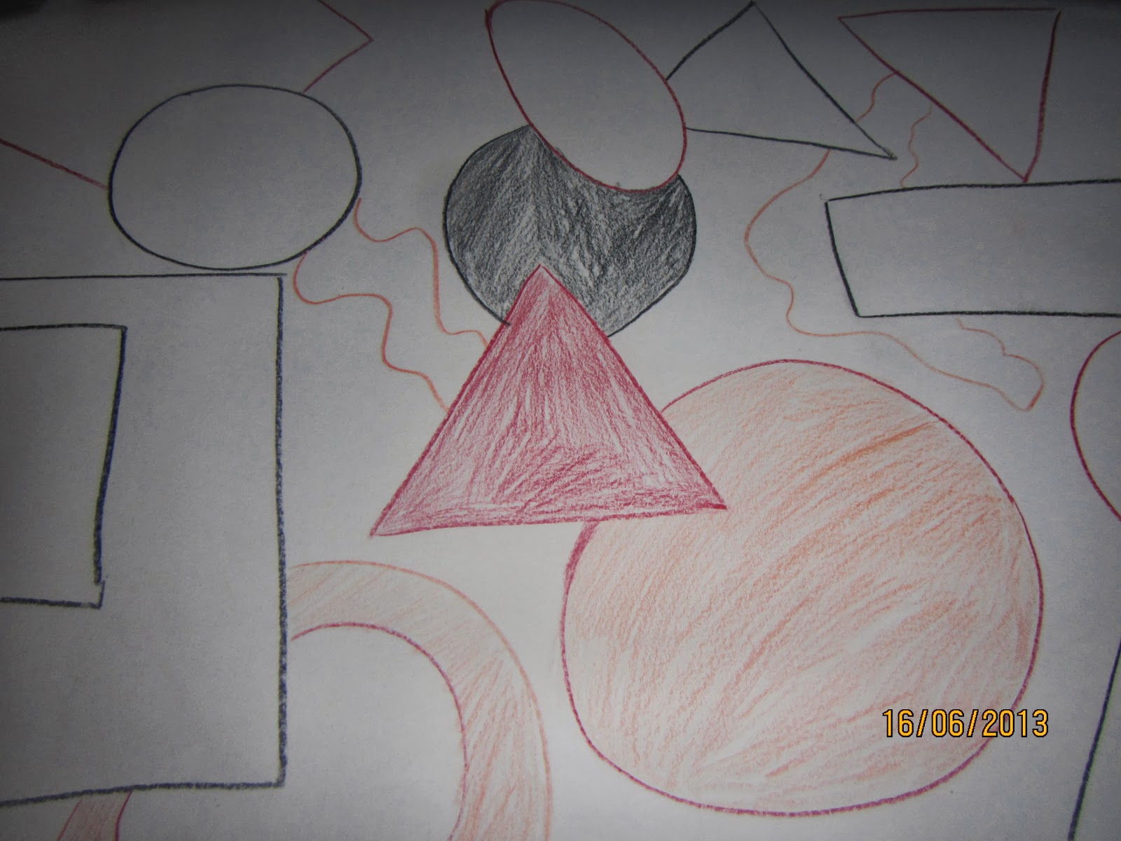 Crafty little people: Making art - geometric shapes and patterns