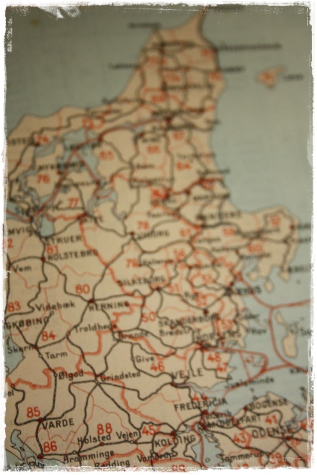 Pigekammeret: Gamle landkort