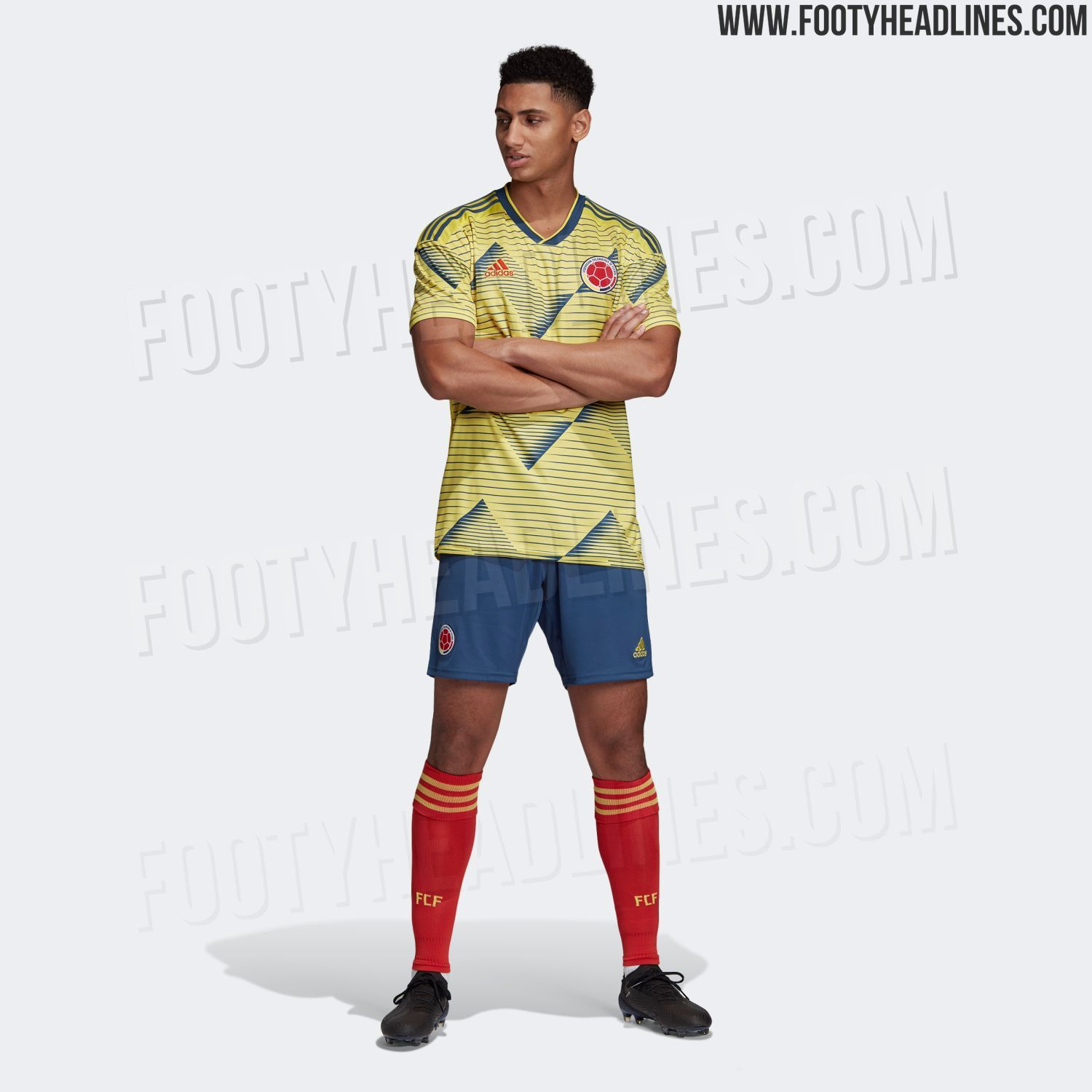 Colombia 2019 Copa America Kit Released - Footy Headlines
