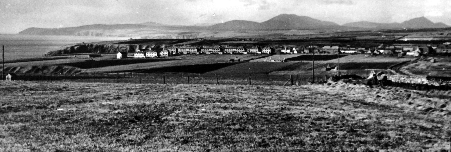 Tour Scotland: Old Photograph Scaraben Hills Lybster Sotland