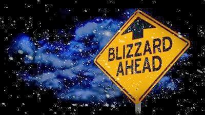 Bekah's Bubble: Snowed In with Blankts, Turnig into a Blizzard!