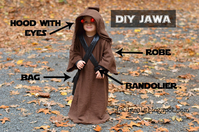 1001 Goals: DIY Jawa Costume