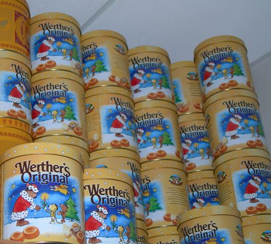 Blechdose Bilder: Blechdosen Eckig