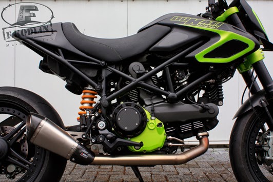 Racing Cafè: Dukati Green by Kodlin Motorcycles