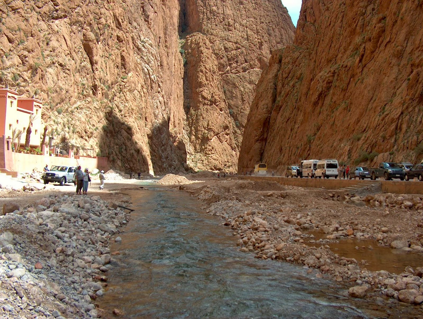 Fez Marrocos : O desfiladeiro de Todra, Gorges du Todra