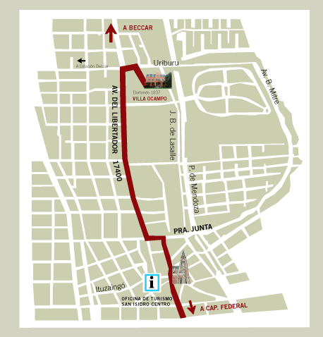 Paseos virtuales: Visitando Villa Ocampo...