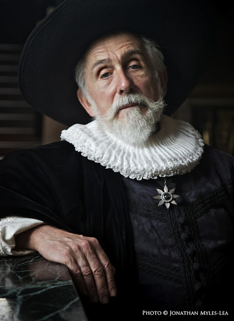 Le Flâneur Bleu: Shoot with Sir Roy Strong at Ham House, Richmond