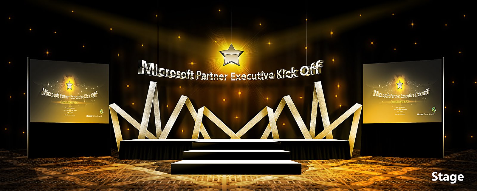 Microsoft Stage Design | Neutralart Graphic Design