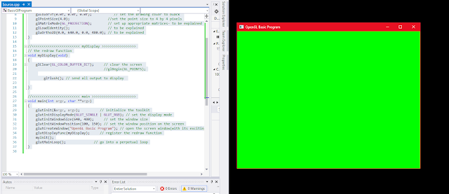 OPENGL Open Graphics Library: Understanding Basic OpenGL Program OPENGL Open Graphics Library: Understanding Basic OpenGL Program