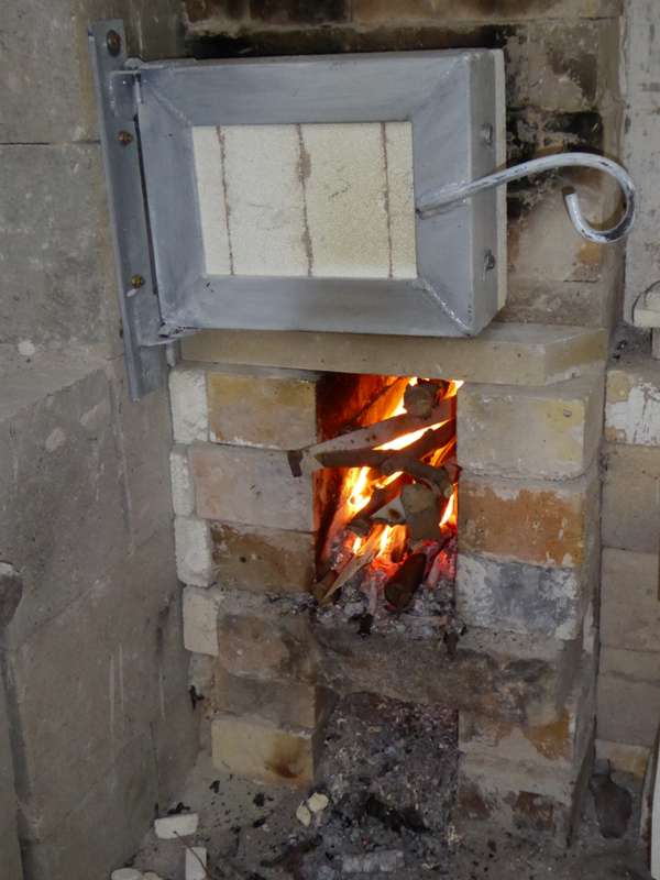 How the wood fired kiln works!