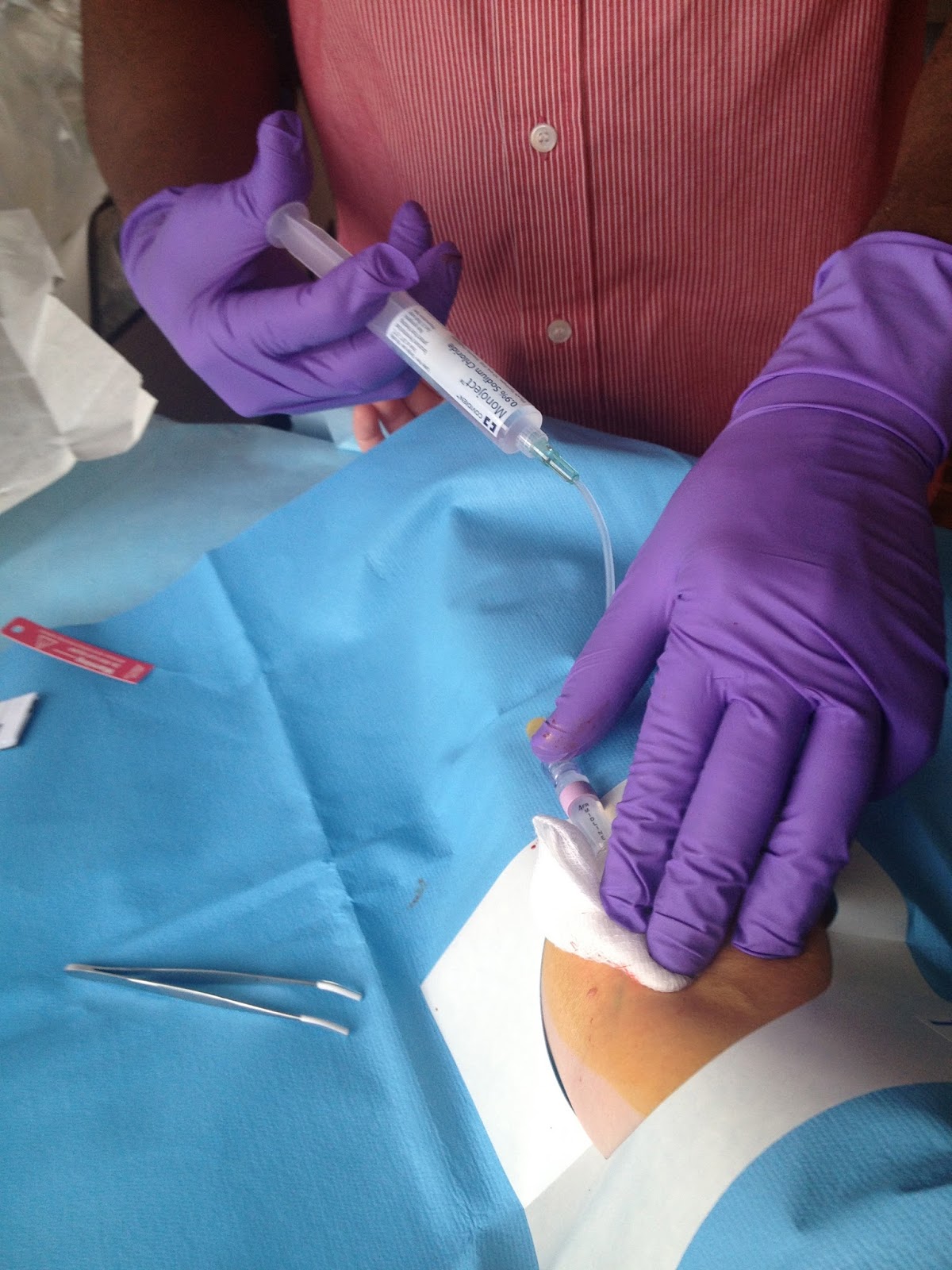 Lyme As I Know It: PICC Line Insertion Procedure