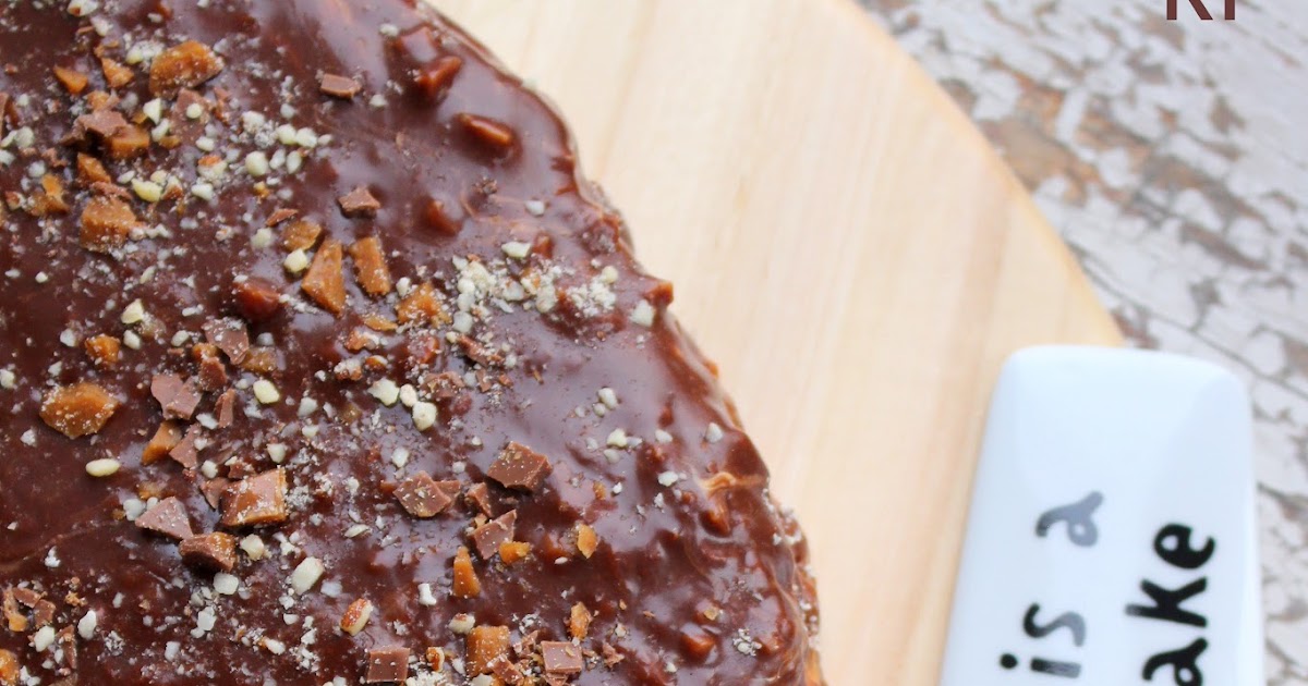 Różowa Patera: Szwedzki torcik Daim