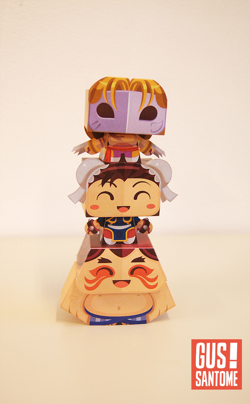 Honda / Street Fighter | Mini Papercraft | Bloglovin’