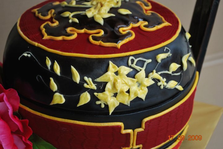 Penang Wedding Cakes by Leesin: Nyonya Basket Cake
