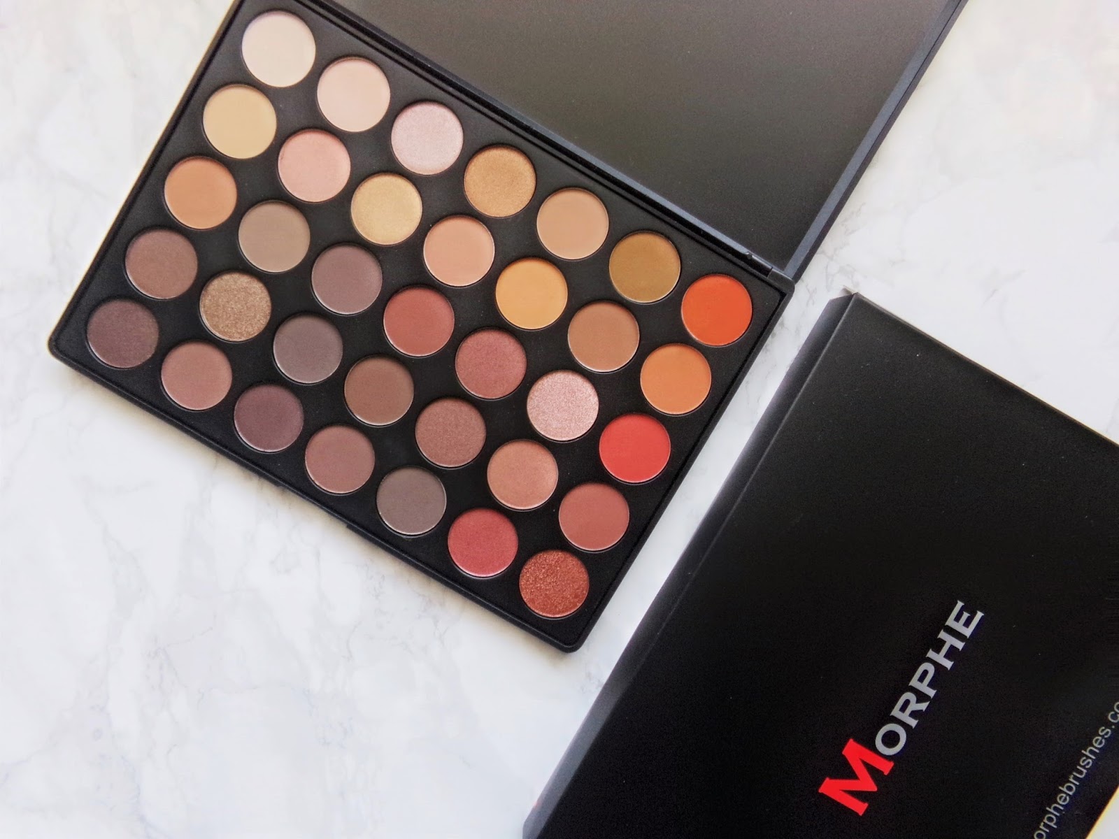 Morphe Brushes 35O Palette ~ Review | Ocean of F&B