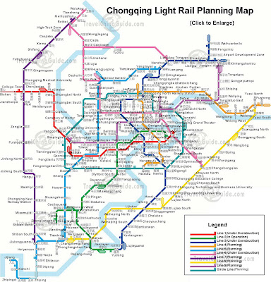 My Chongqing: Transportation in Chongqing - Subway