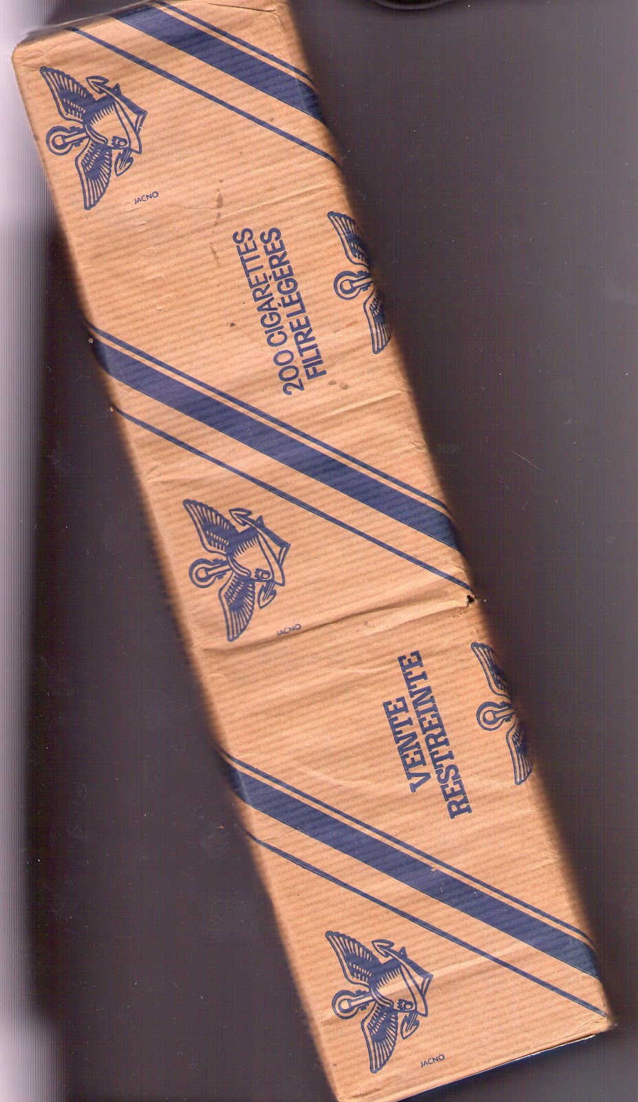 Ma Collection de paquets de cigarettes: GAULOISES + CAPORAL + TROUPE ...