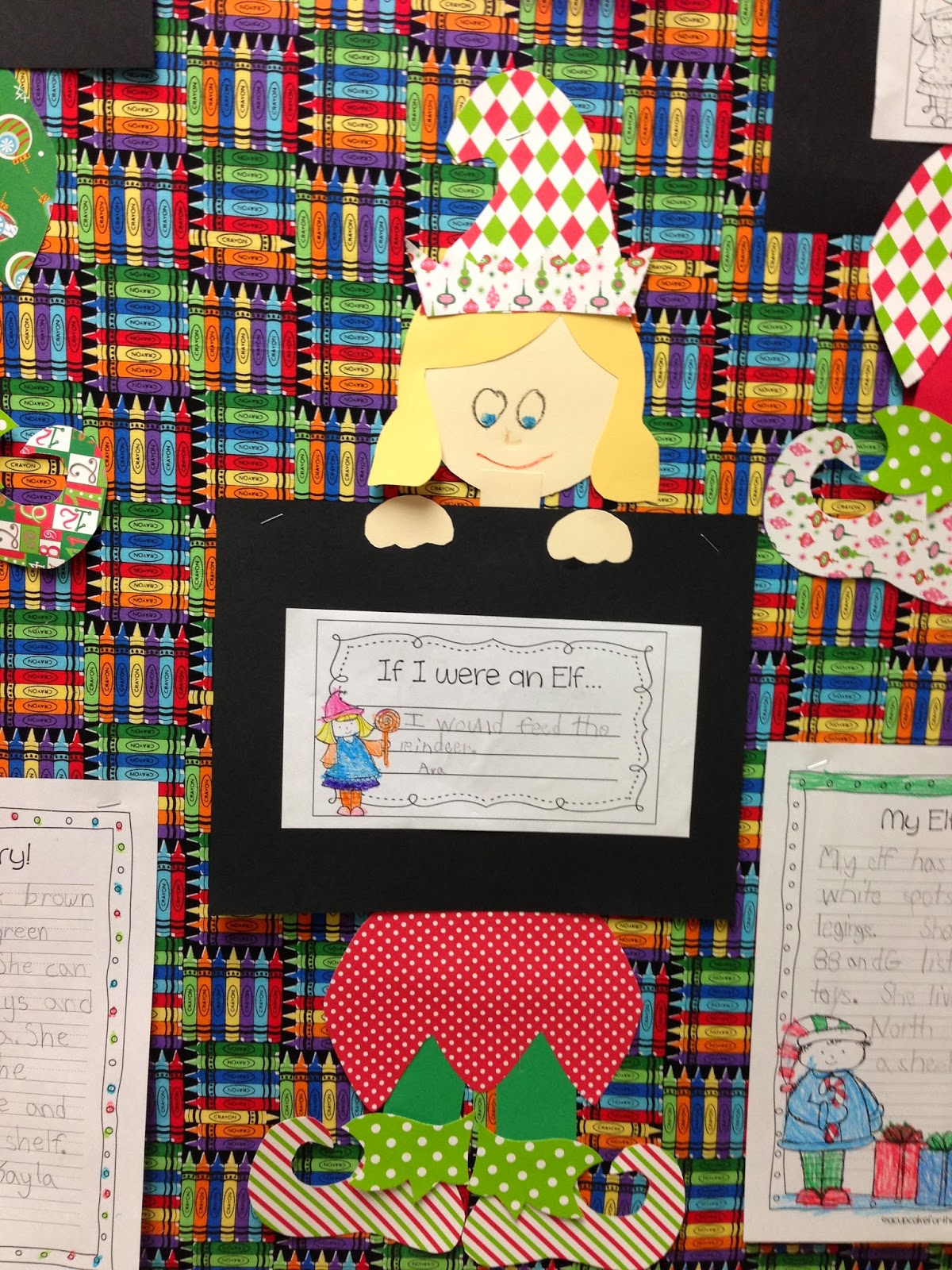 Bishop's Blackboard: An Elementary Education Blog: Elf Descriptive Writing
