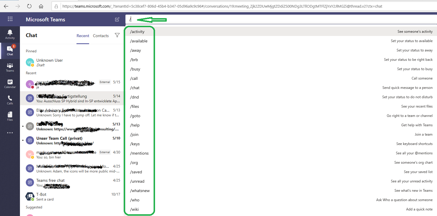 Efficient Search in Teams