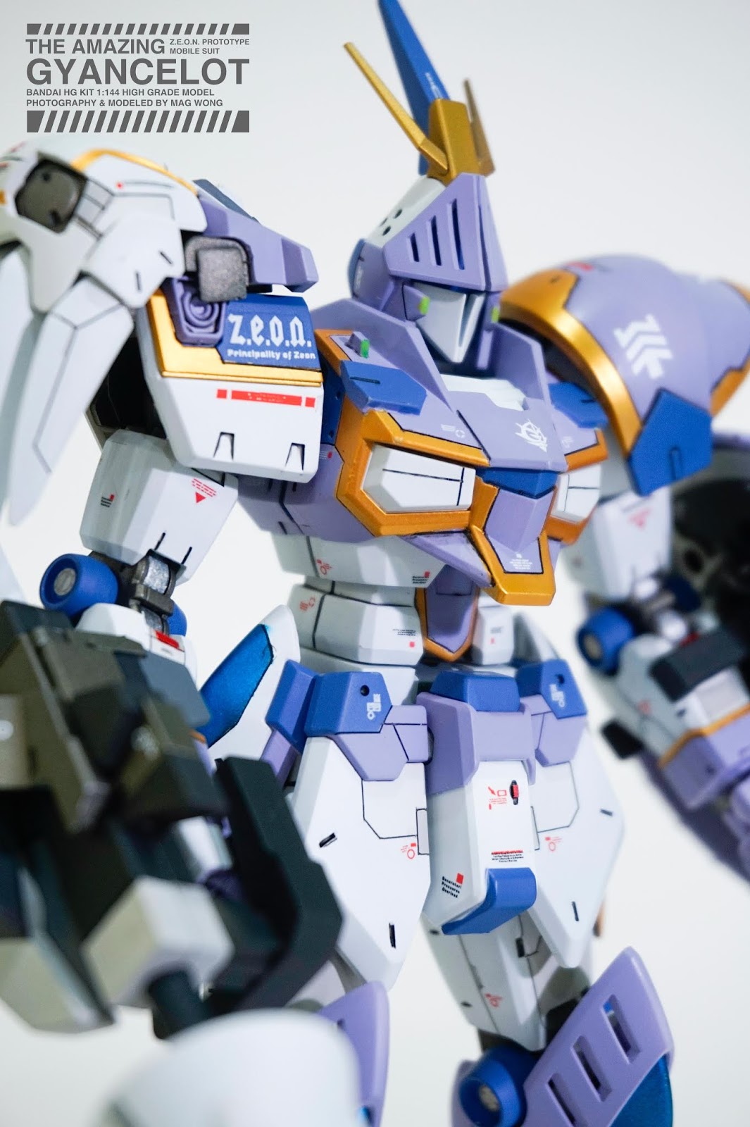 Custom Build: HGBF 1/144 "The Amazing" Gyancelot
