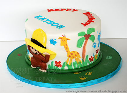 Sugar Sweet Cakes and Treats: A Painted Curious George Cake